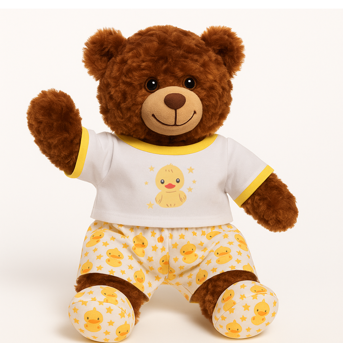 Duck PJ's & Slippers – Teddy Tastic