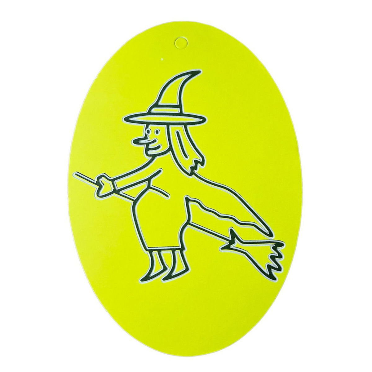 Witch Oval Sand Art Picture (10 Pack) – Teddy Tastic