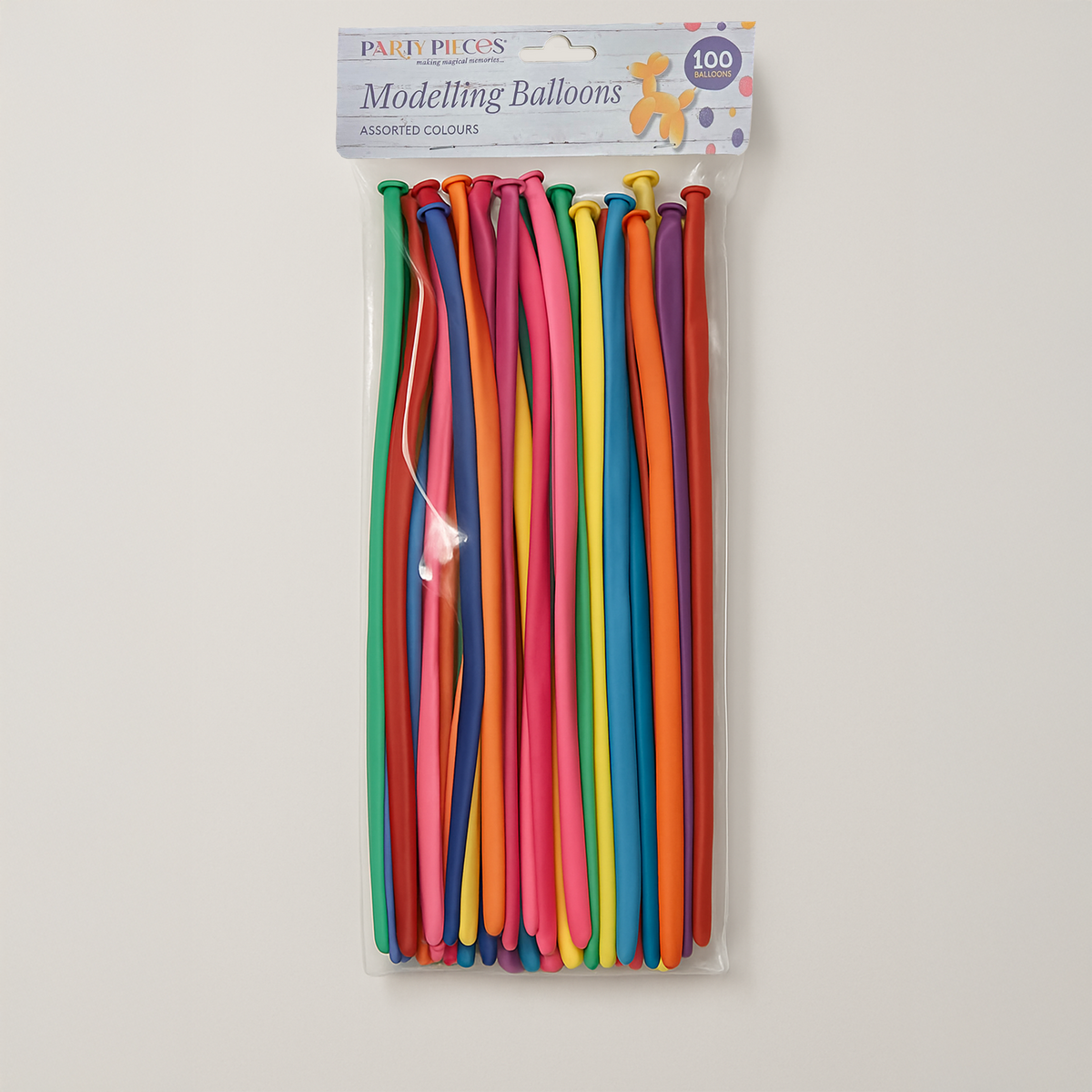 (2025) Modelling Balloons Pack of 100 – Teddy Tastic