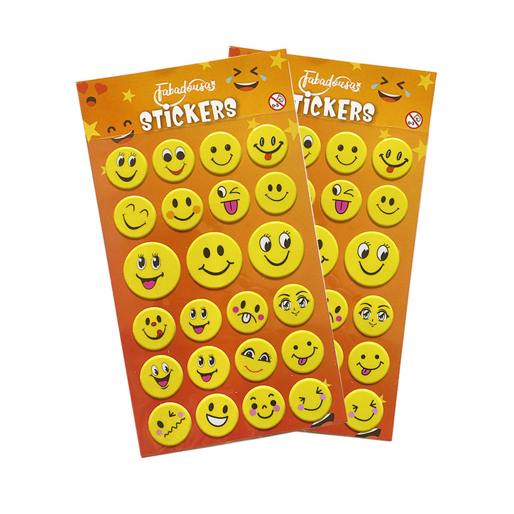 Smiley Face Stickers – Teddy Tastic