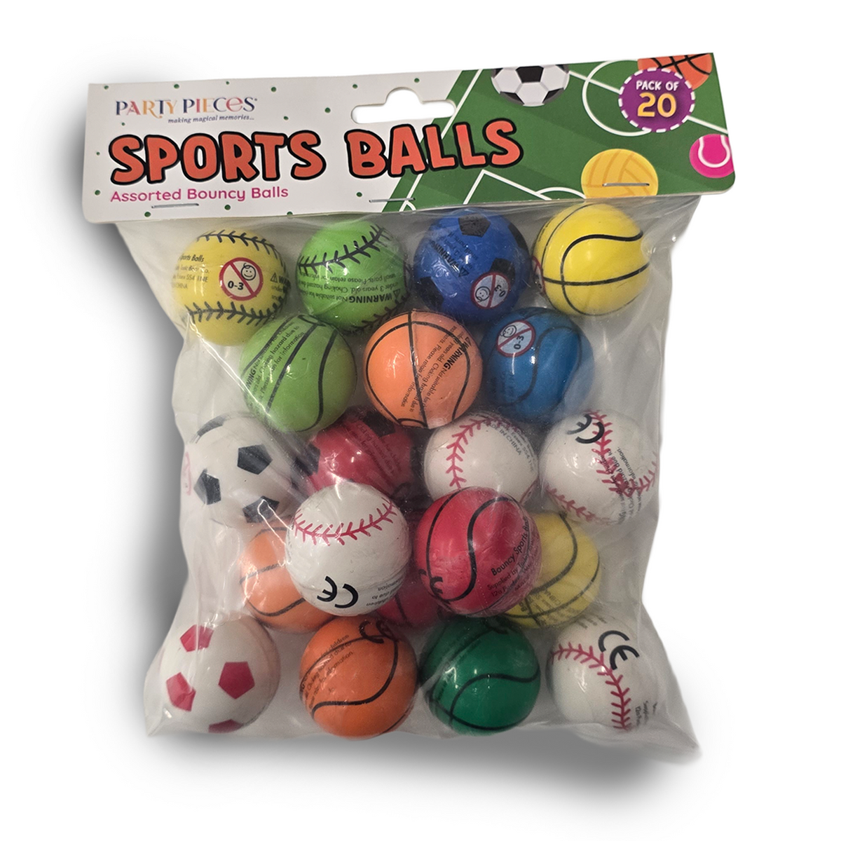 Sports Balls Pack of 20 – Teddy Tastic