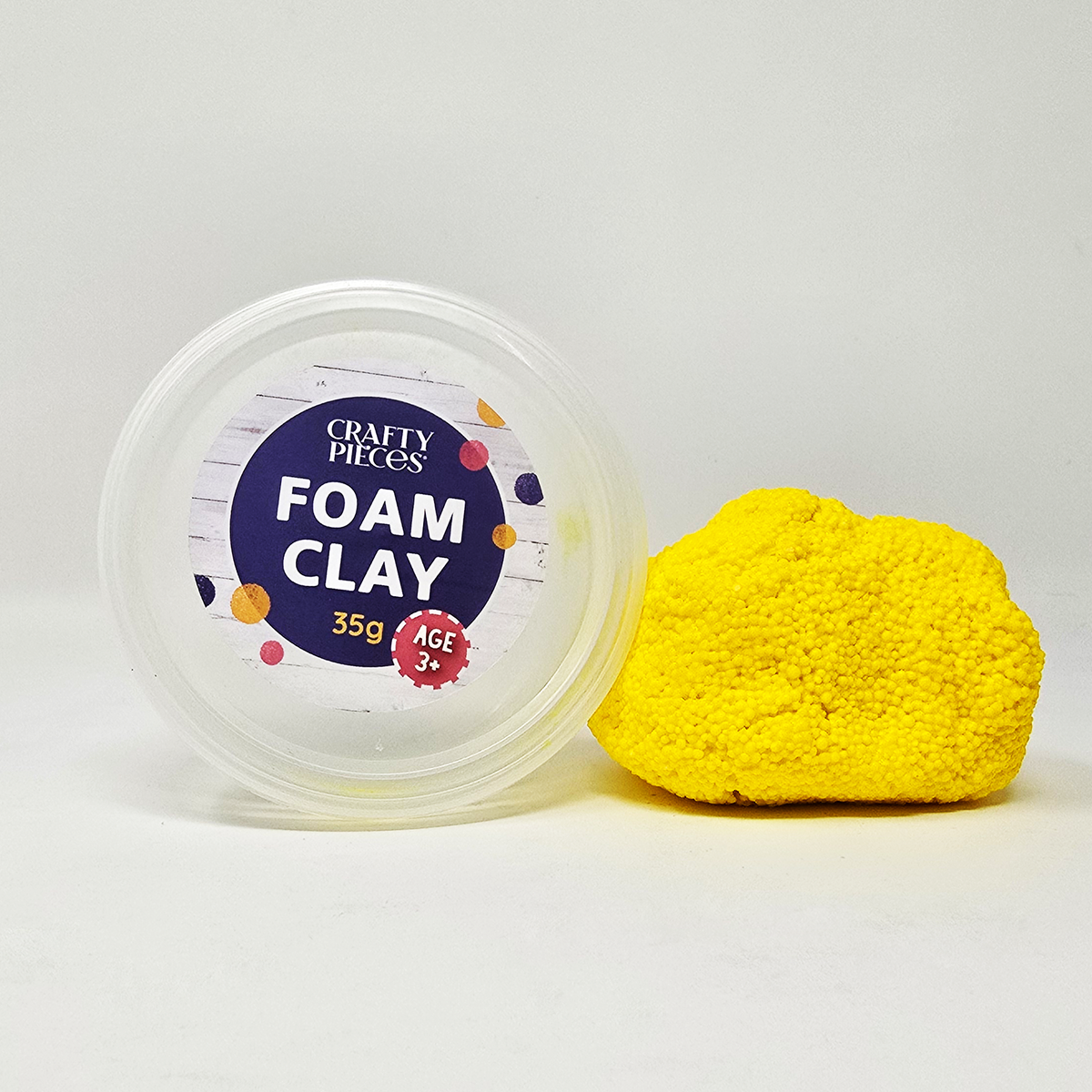 Foam Clay 35g Tub - Yellow – Teddy Tastic