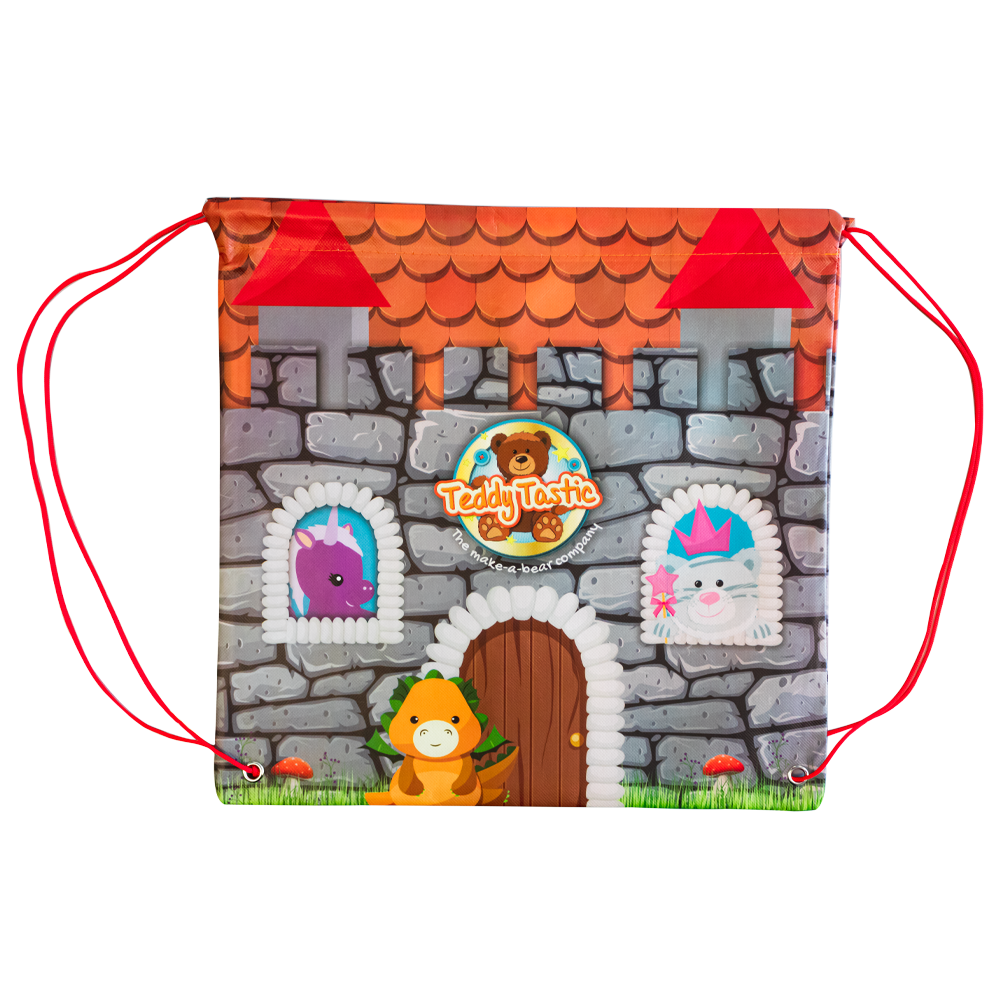 Drawstring Bag - Castle – Teddy Tastic