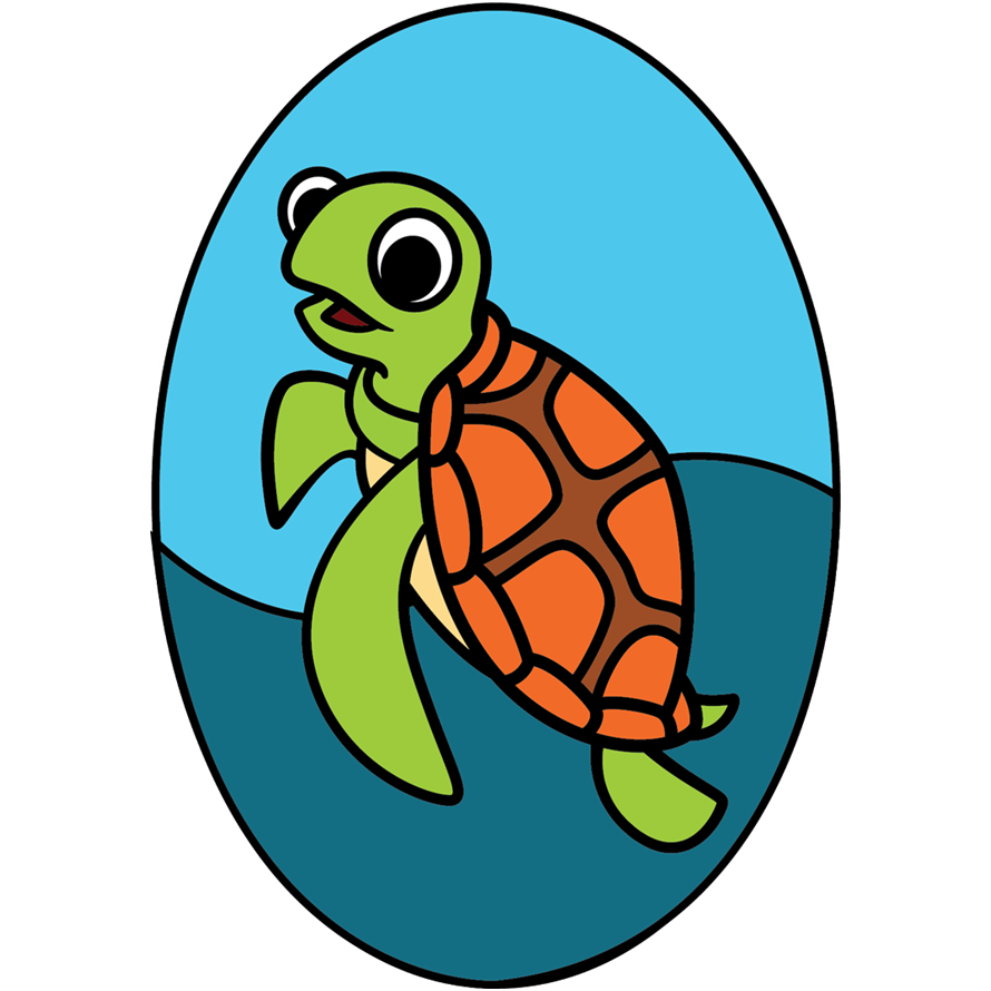 Turtle Oval Sand Art Picture (10 Pack) – Teddy Tastic