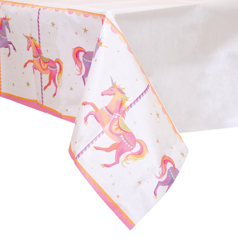 Unicorn Fairy Princess Paper Table Cover | Kids Party | Party Pieces ...